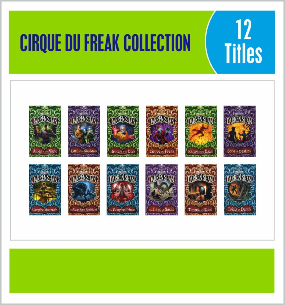 Collection: Cirque Du Freak - 12 Books - Laburnum House Educational