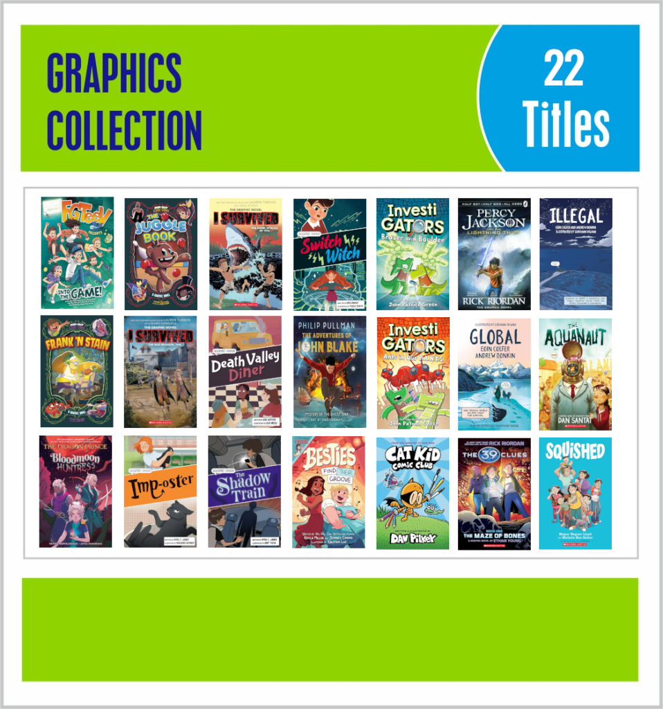 Graphic Novels Collection | 22 Books - Laburnum House Educational