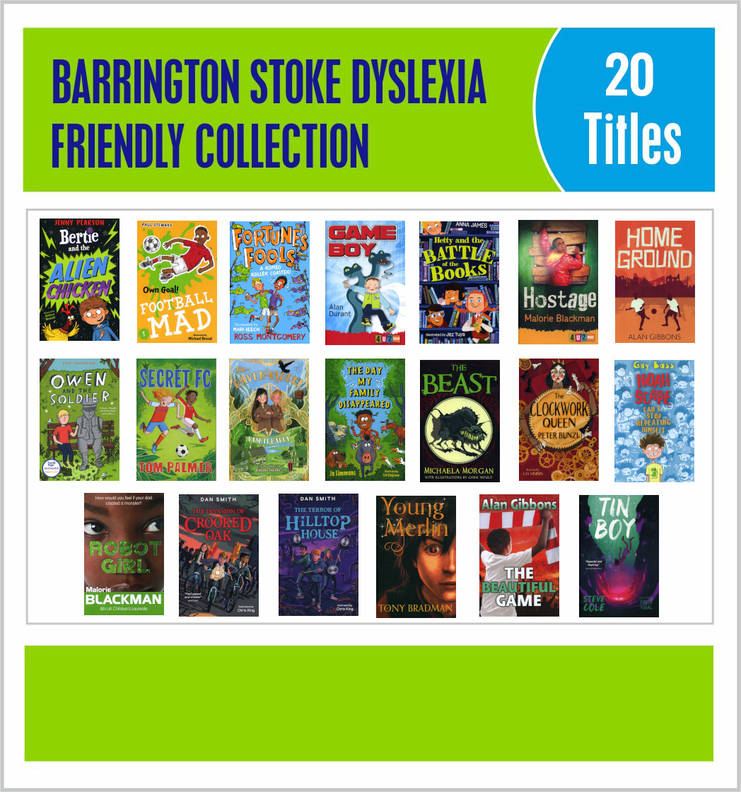 Collection: Barrington Stoke 11+ Dyslexia Friendly | 20 Books ...