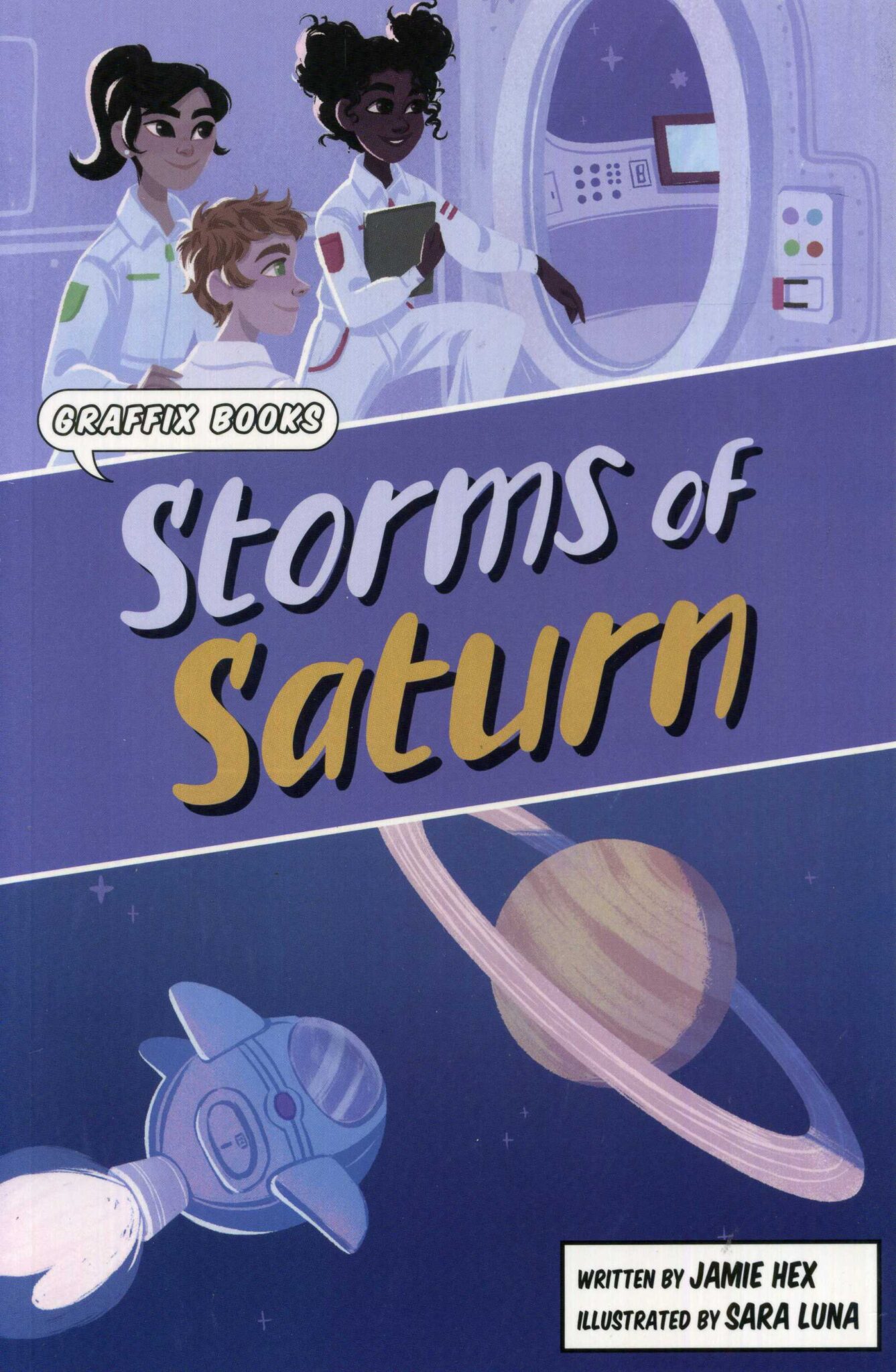 Storms Of Saturn (Graphic Reluctant Reader) - Laburnum House Educational