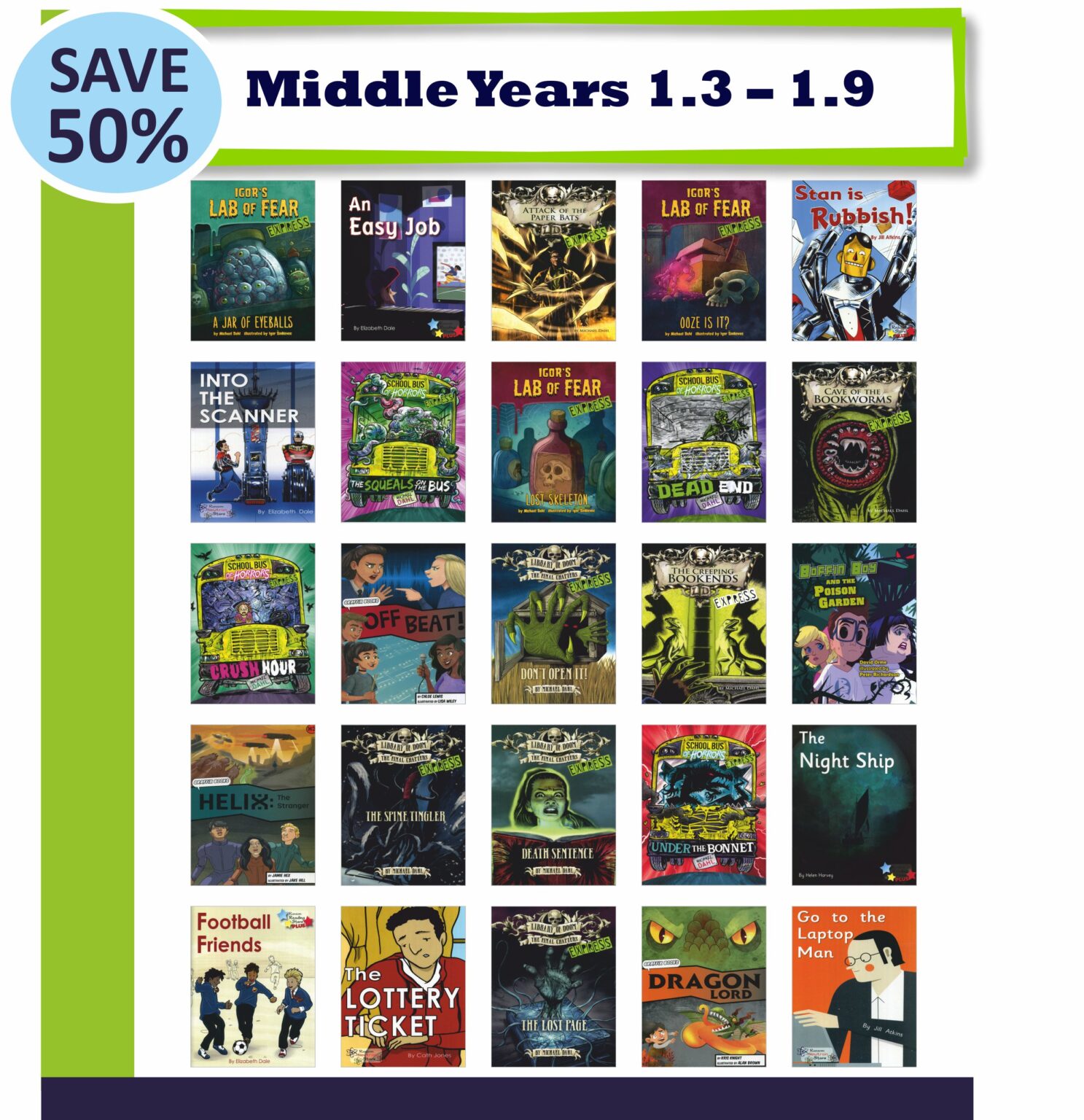 New AR Middle Year Titles - Laburnum House Educational