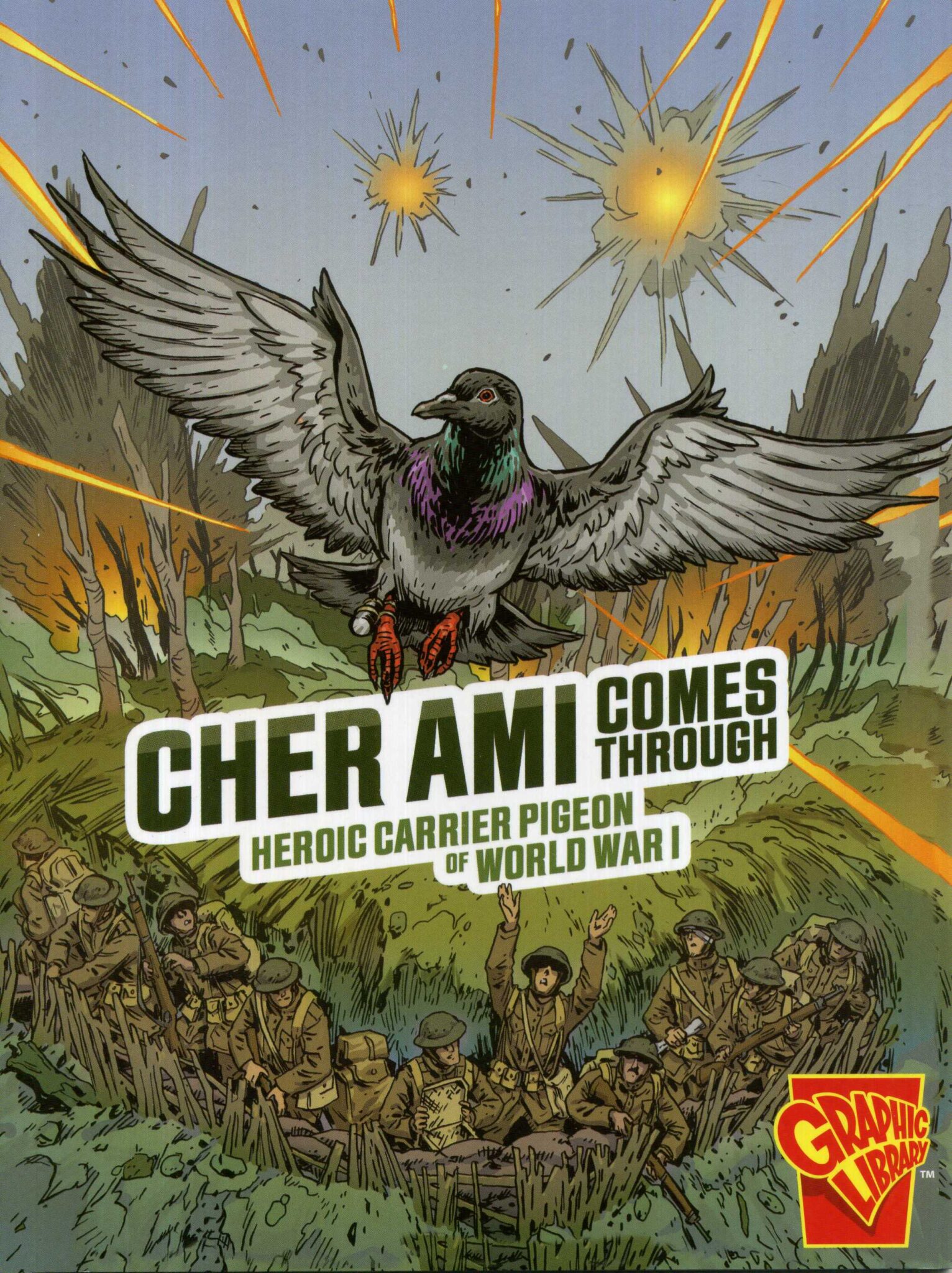 Cher Ami Comes Through: Heroic Carrier Pigeon Of WW1 - Laburnum House ...