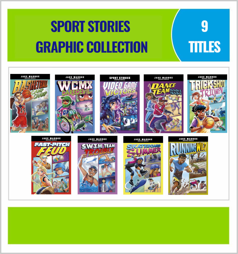 Sport Stories Graphic Novels Collection - Laburnum House Educational