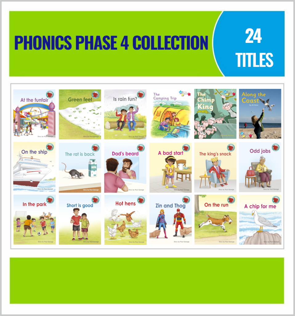 Phonics Phase 4 Collection | 24 Books - Laburnum House Educational