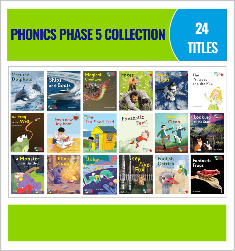 Phonics Phase 5 Collection | 24 Books - Laburnum House Educational