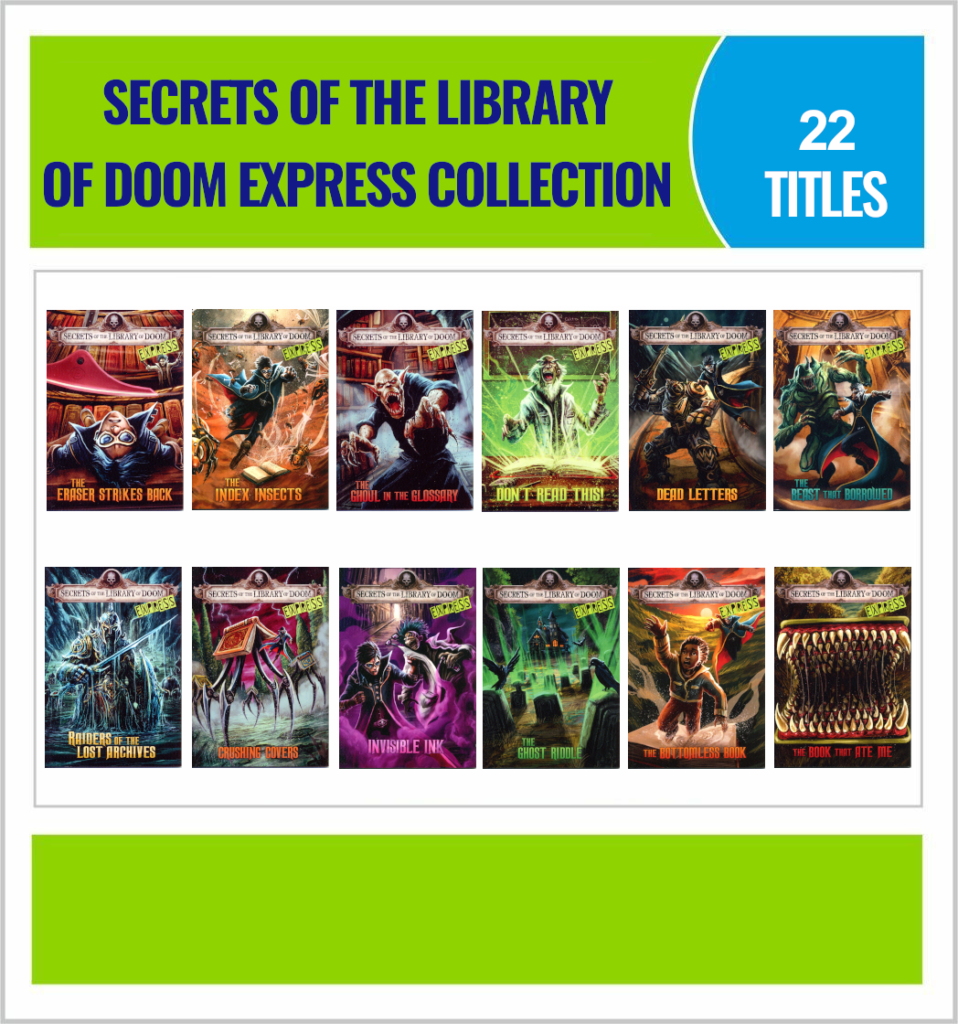 Secrets Of The Library Of Doom Express Collection - Laburnum House ...
