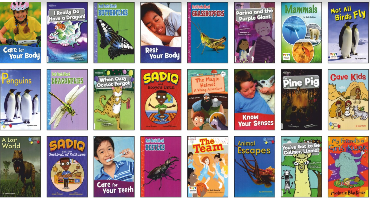 White Book Band Collection | 24 Books - Laburnum House Educational