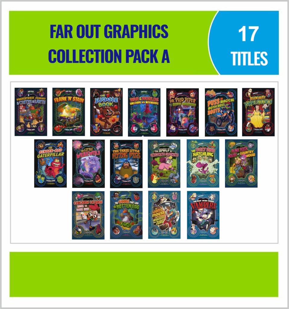 Far Out Fairy Tale: Graphics Collection Pack A | 17 Books - Laburnum ...