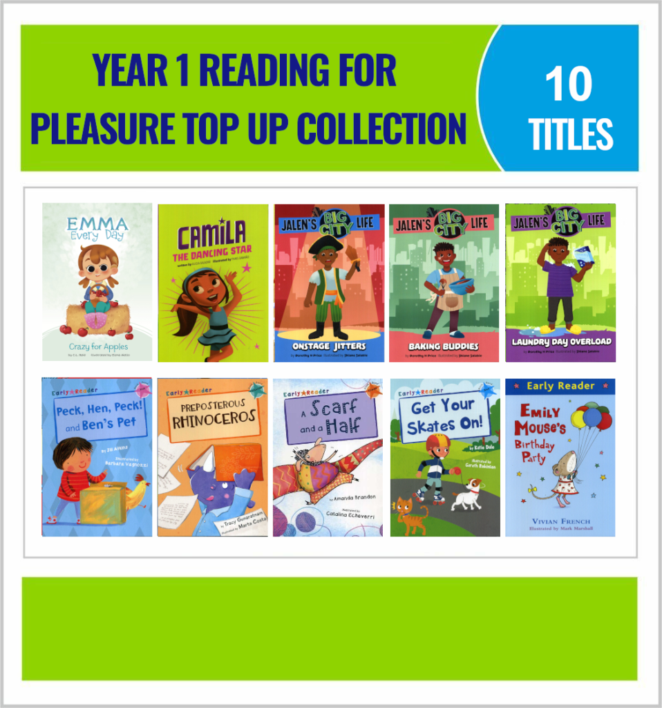 Year 1 Reading For Pleasure Top Up Pack | 10 Books - Laburnum House Educational