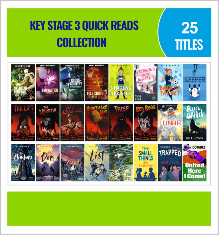 Key Stage 3 Quick Reads Collection| 25 Books - Laburnum House Educational