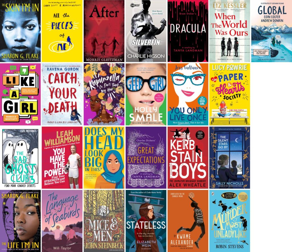 Year 8 Recommended Reads - Laburnum House Educational
