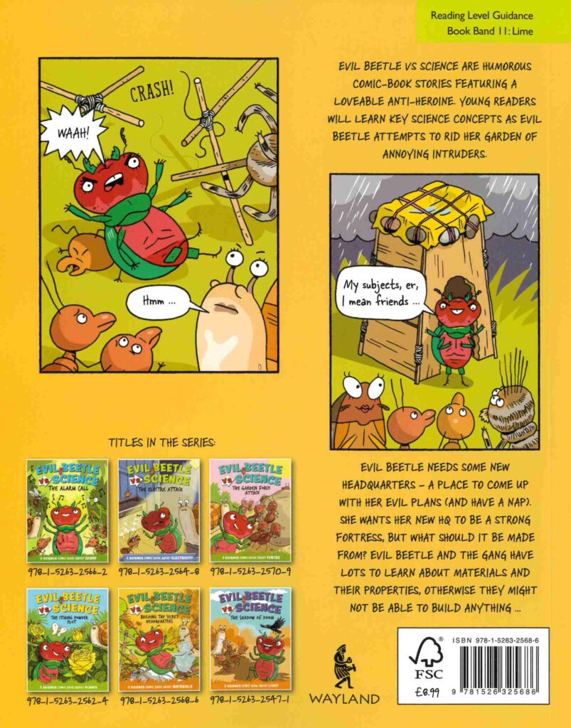 Building The Secret Headquarters (Science Comic) - Laburnum House ...