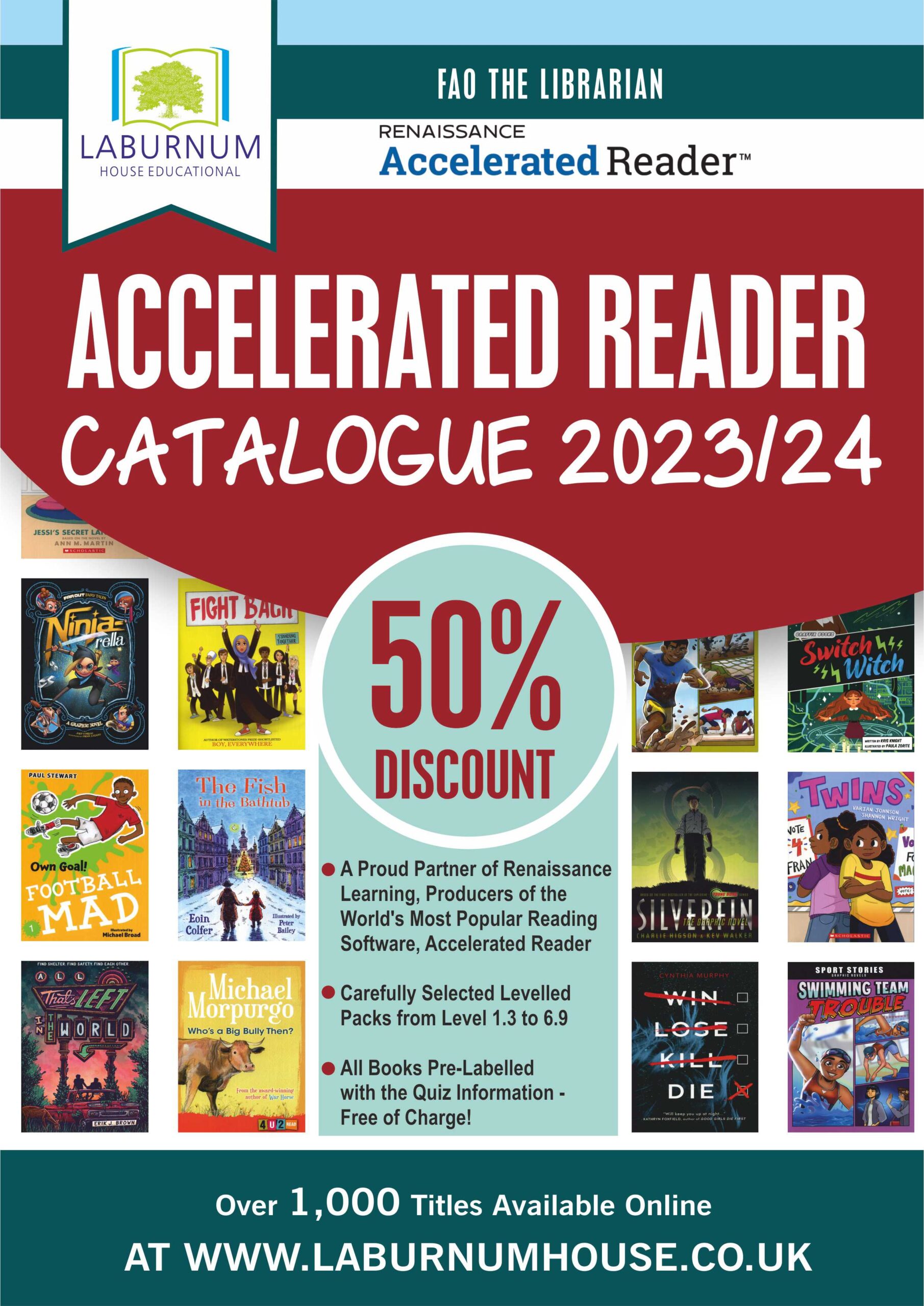 Laburnum House School Supplier Of Accelerated Readers And Bestselling